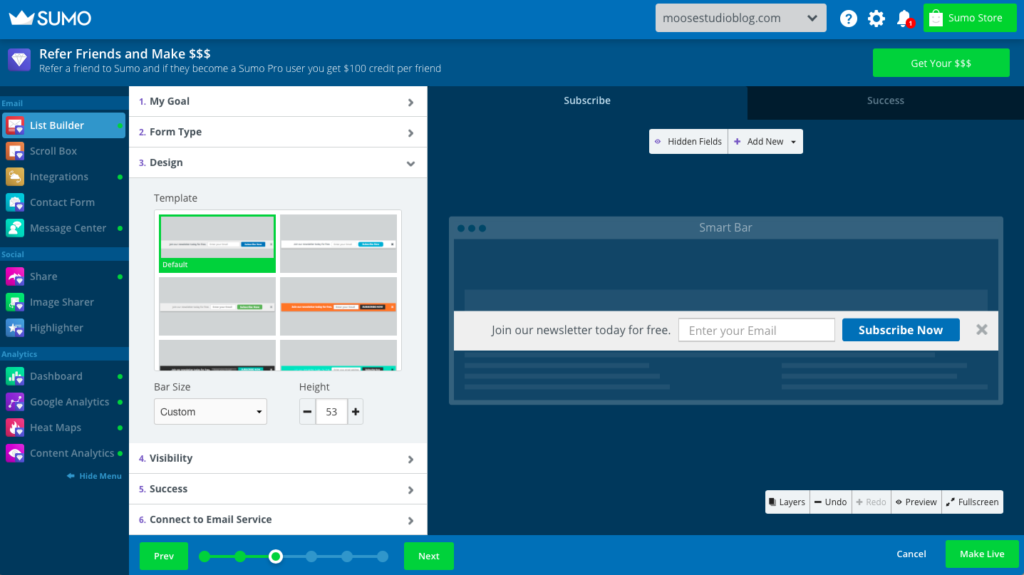 How To Skyrocket Your Email Subscribers With Sumo